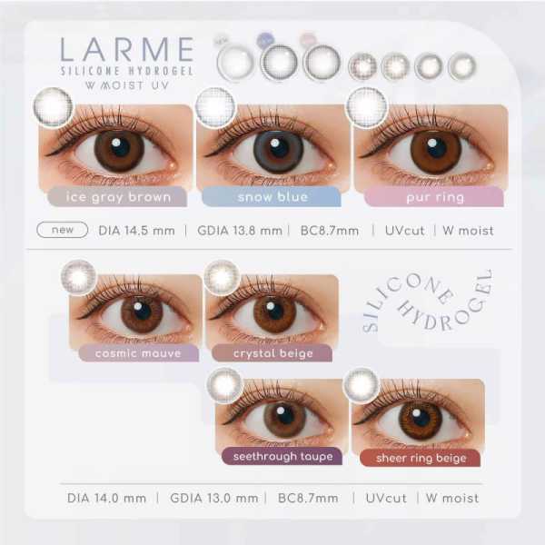 LARME Silicone Hydrogel W Moist UV - Dailycons
