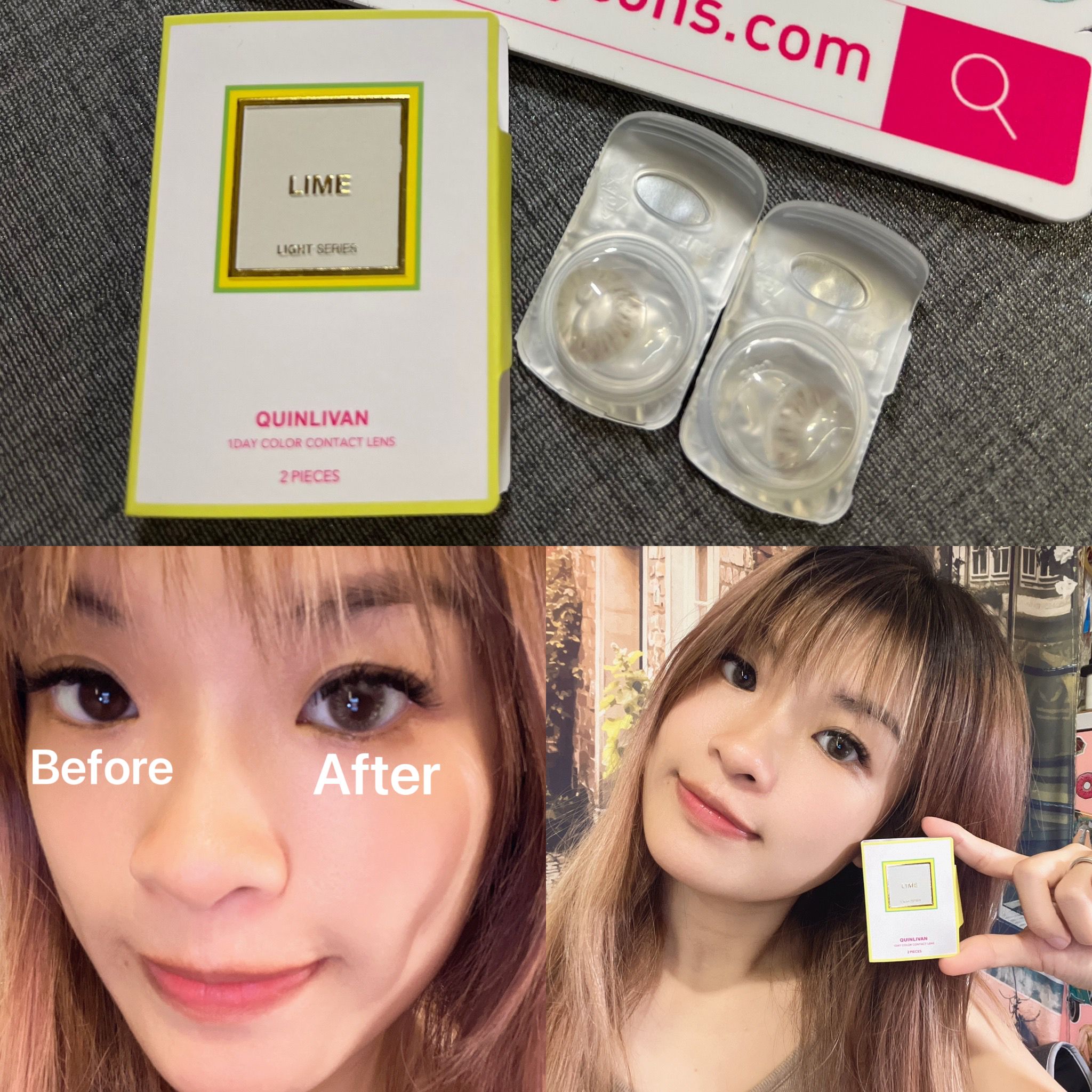 【雙瞳像夜空中最閃亮的星】QUINLIVAN 聖光系列 - Dailycons