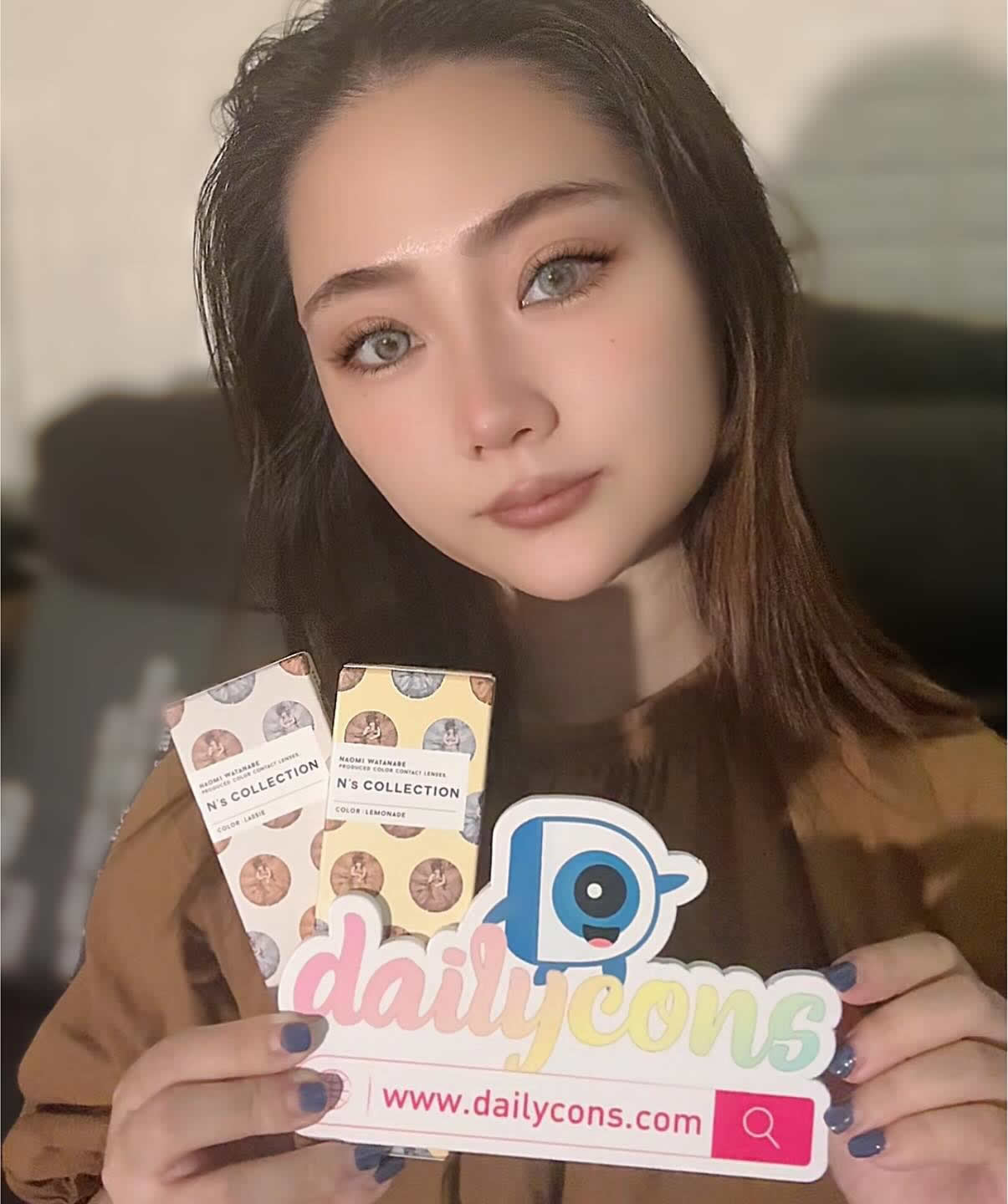 【開箱】渡邊直美款︱PIA N's Collection 日拋美瞳 - Dailycons