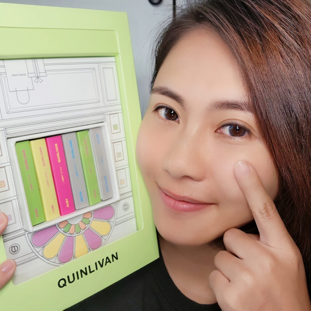 與昆凌同款的彩色美瞳 QUINLIVAN 聖光系列 - Dailycons