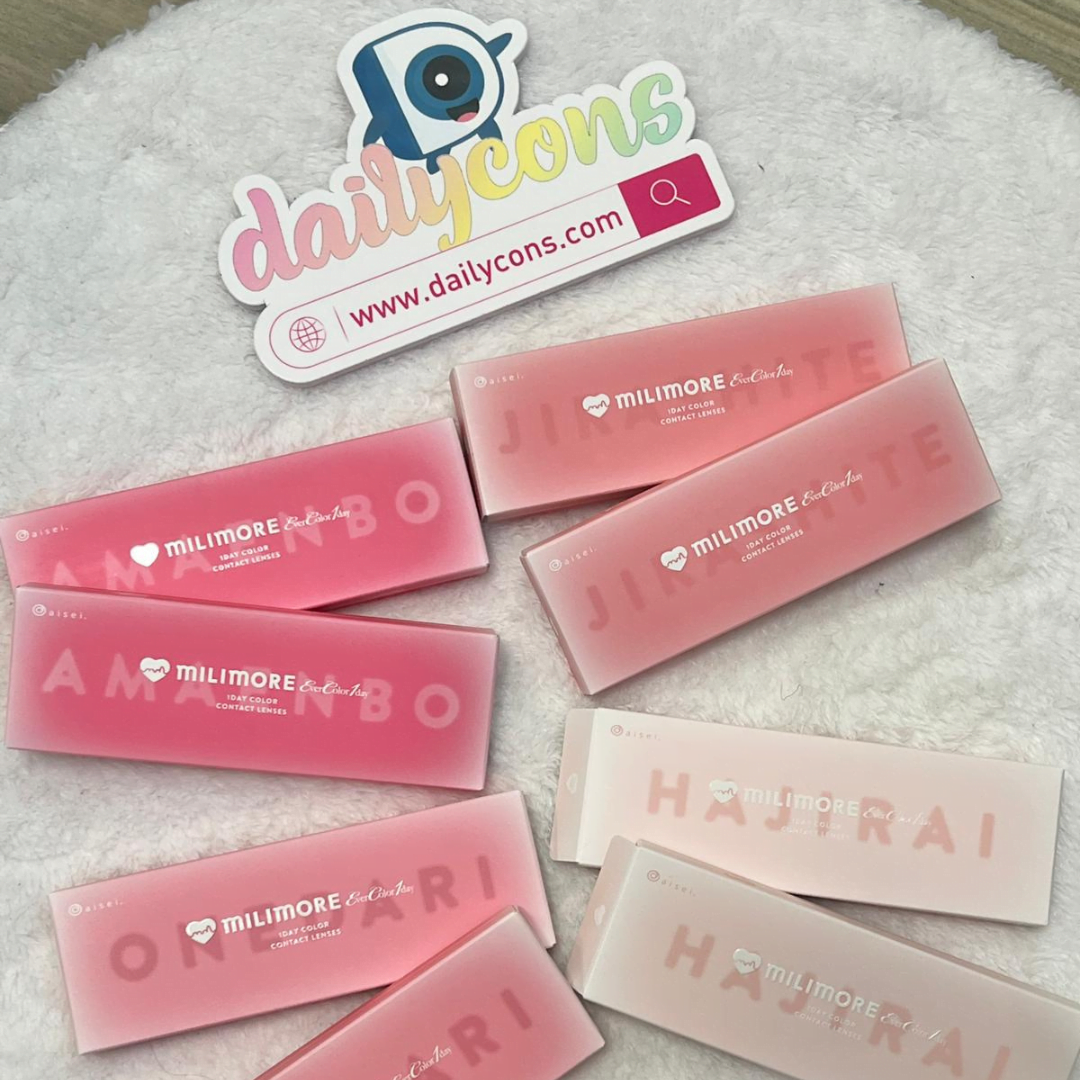 輕鬆入眼！手殘也能輕鬆戴上的Milimore彩色美瞳 - Dailycons