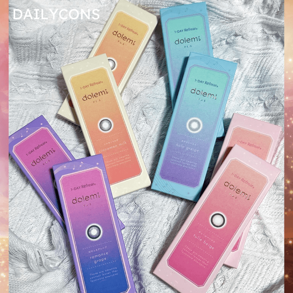 令人心動的 Refrear Doremi 彩色隱形眼鏡開箱報告 - Dailycons